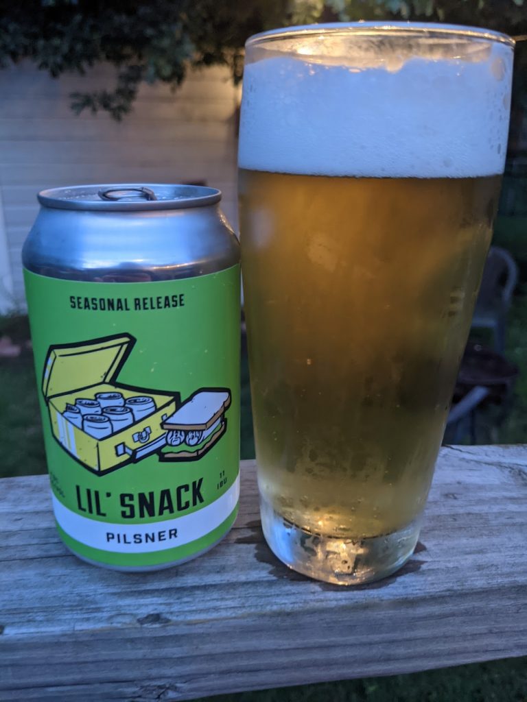 A Crispy Lil’ Snack from 11 Below Brewing - Houston Beer Guide