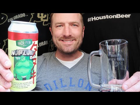 Video Review: Hopzuna Double IPA – Back Pew Brewing - Houston Beer Guide